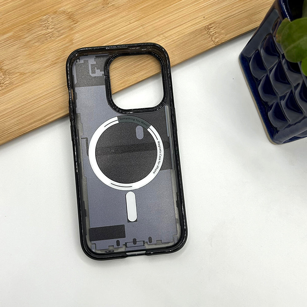 iPhone Circuit Board Design Magsafe Case Cover – Leathon