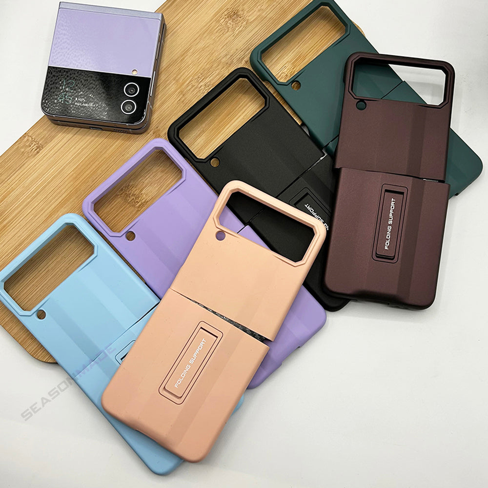 Samsung Galaxy Z Flip 4 Armor Style Case Cover – Leathon