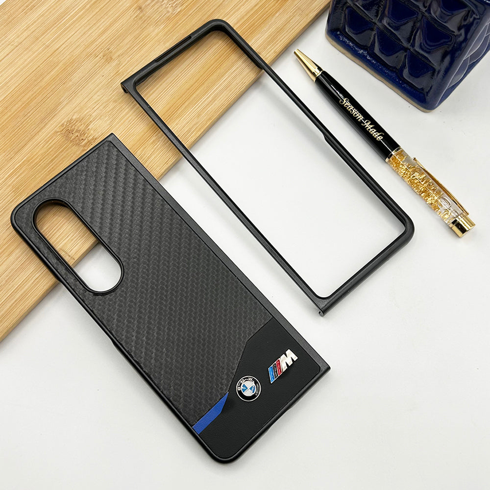 Samsung Galaxy Z Fold 3 BMW M Performance Logo Carbon Design Case Cove ...