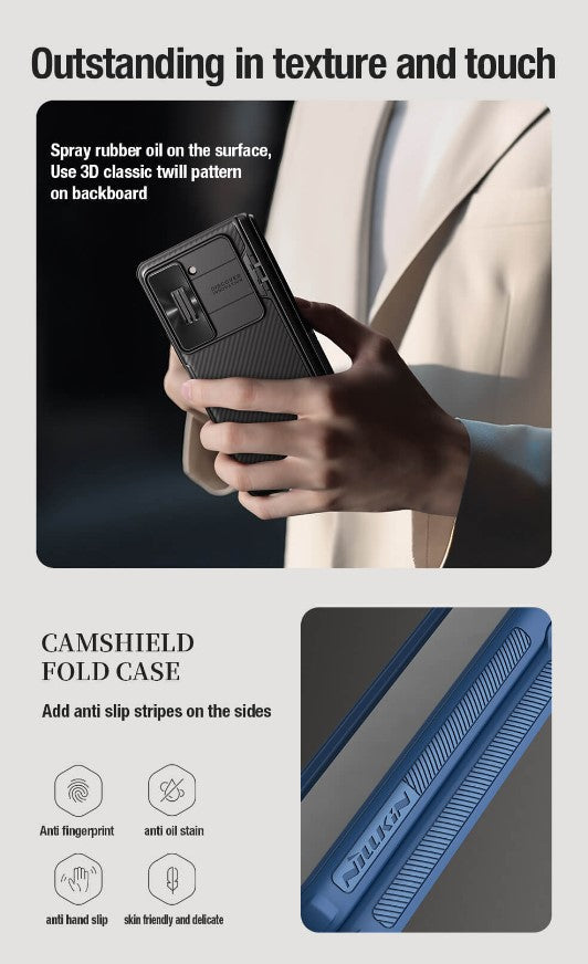 Samsung Galaxy Z Fold 5 Nillkin Camshield Camera Protective Case With ...